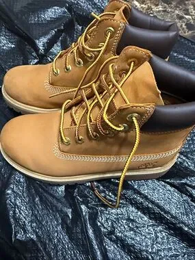 Timberland | Shoes | Timberland Kids Tan Wheat Laceup Boots | Poshmark